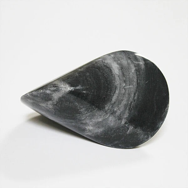 Kuboid Oloid in Dark Marble | slowerthings